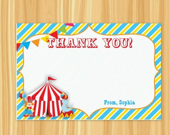 Carnival thank you | Etsy