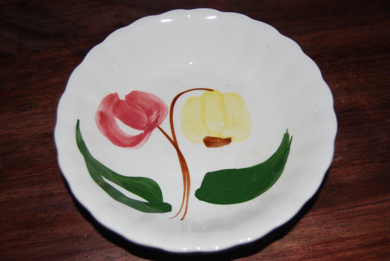 Blue Ridge Southern Pottery SHOO FLY Pattern Berry Bowls ECS – Haute Juice