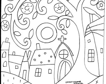 ORIGINAL PAINTINGS RUG PATTERNS VELVET PILLOW by KarlaGerardArt