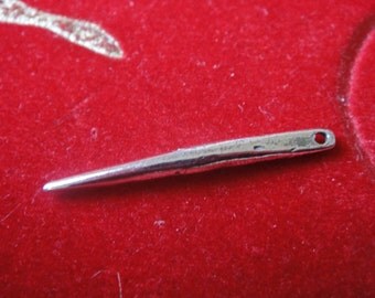 Sterling Silver Long Skinny Thin Needle Silver Extra Long