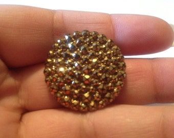 Popular items for fancy glass buttons on Etsy