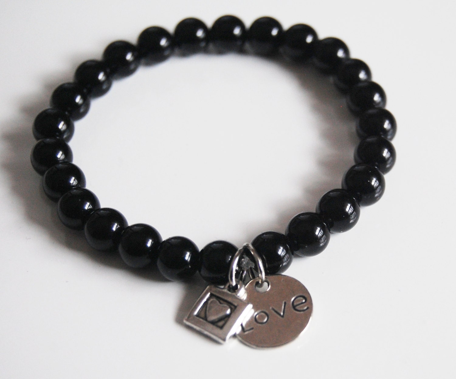 Men's Bracelets Men's Jewelry Men's black onyx