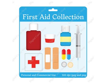 First aid clip art | Etsy
