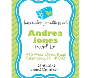 Just moved cards | Etsy