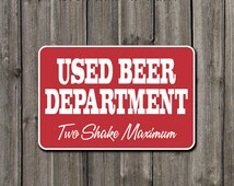 Popular items for funny metal signs on Etsy