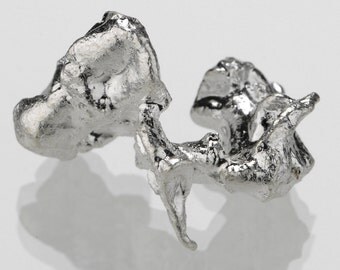 Popular items for silver nugget on Etsy