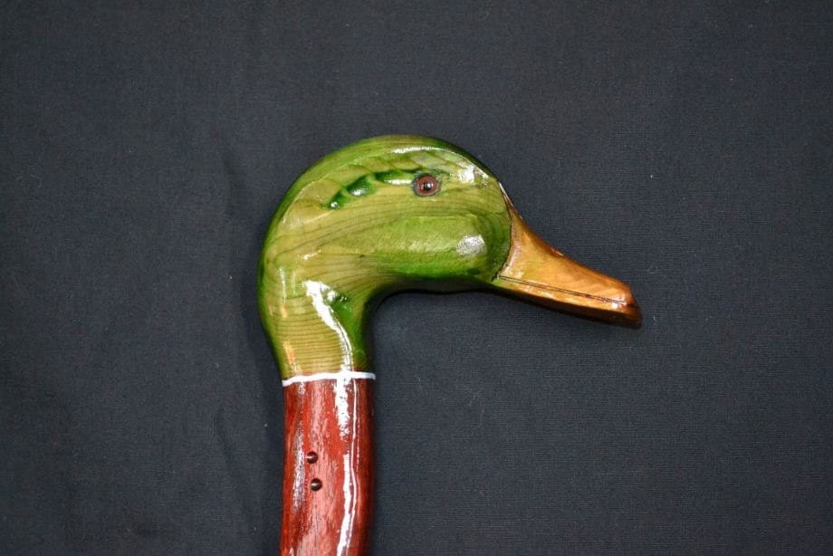 Mickey's Happy Hiking Sticks by MickeysHikingSticks on Etsy