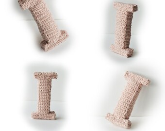 Complete 3D Alphabet Crochet Pattern Letter Crochet Pattern