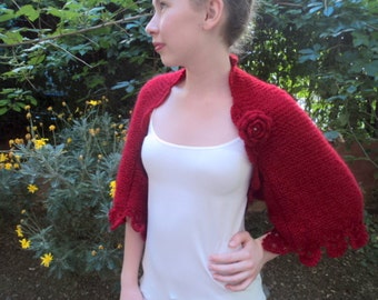 Popular items for red bolero on Etsy