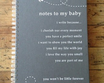 Baby journal | Etsy