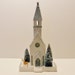 Vintage Putz House Church Pattern & Instructions Christmas