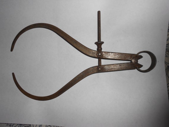 Calipers Antique Measuring Instrument Made By L. S. Starrett