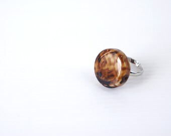 Popular items for brown stone ring on Etsy