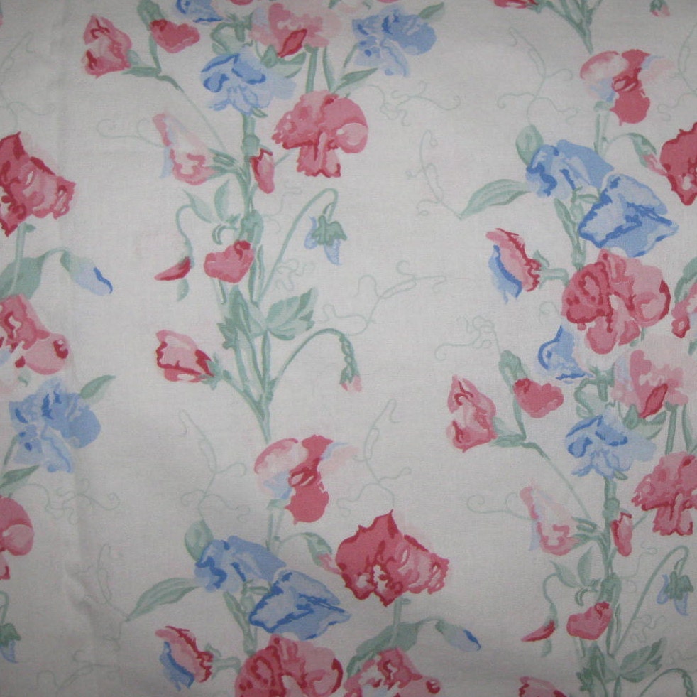 Vintage Laura Ashley Fabric 1988 Floral Vintage Laura Ashley Fabric 1988 Floral