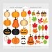 Fall clipart harvest clip art autumn pumpkins Halloween