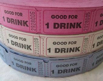 Drink tickets | Etsy