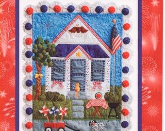 Graphics Patriotic quilt flag Printable download 8x10