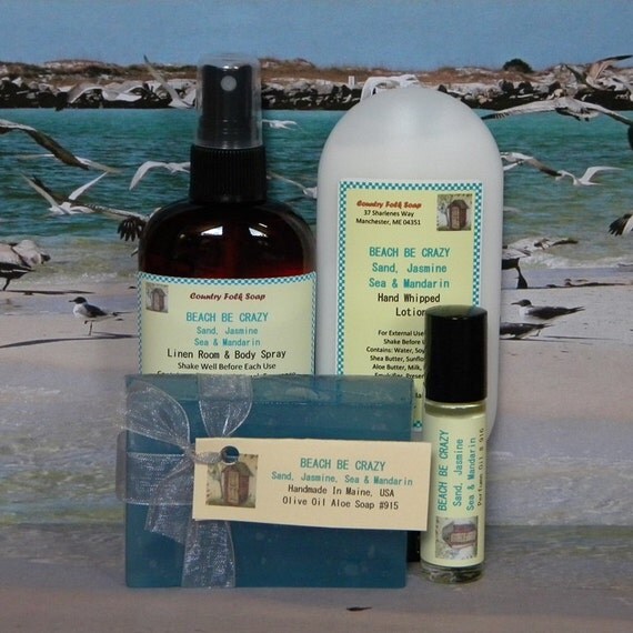 BEACH BE CRAZY Body Spray Sand Jasmine Sea & Mandarin