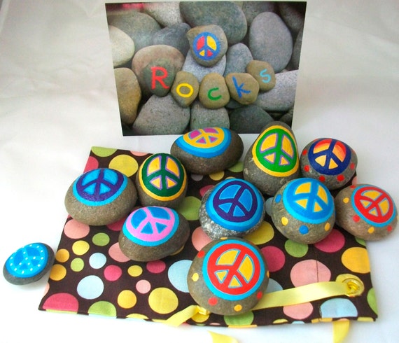 Peace Rock Spreading Kit by InnerSasa on Etsy