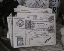 Unique paris postmark related items | Etsy
