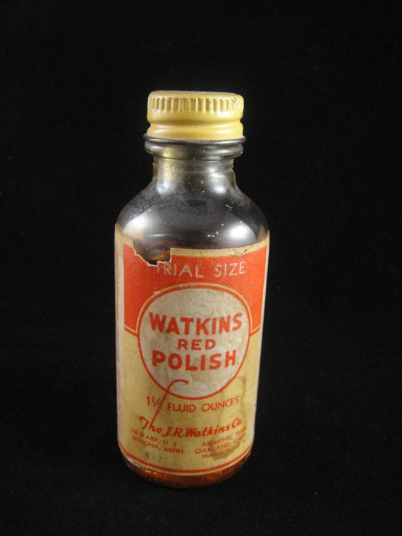 Watkins Red Polish 1 1/2 Ounce Trial Size Bottle