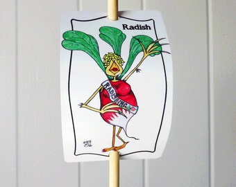 Unique vegetable puns related items | Etsy