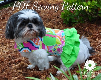 DIY Dog Harness Sewing Pattern and Full Instructions PDF