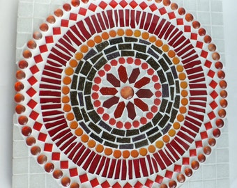 Unique mosaic mandala related items | Etsy