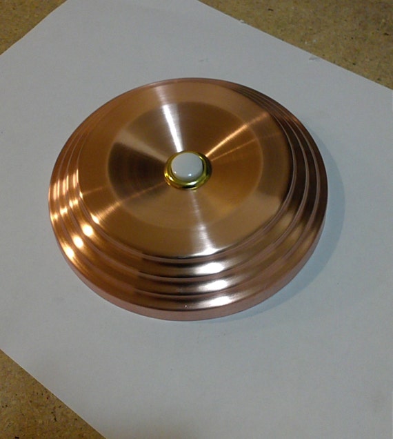 Hand Made Copper Door Bell by copperdesign on Etsy