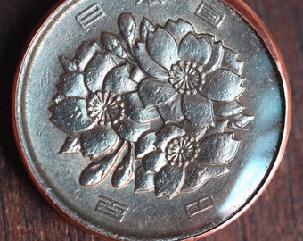 Popular items for cherry blossom coin on Etsy