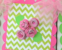 Popular items for hot pink banner on Etsy