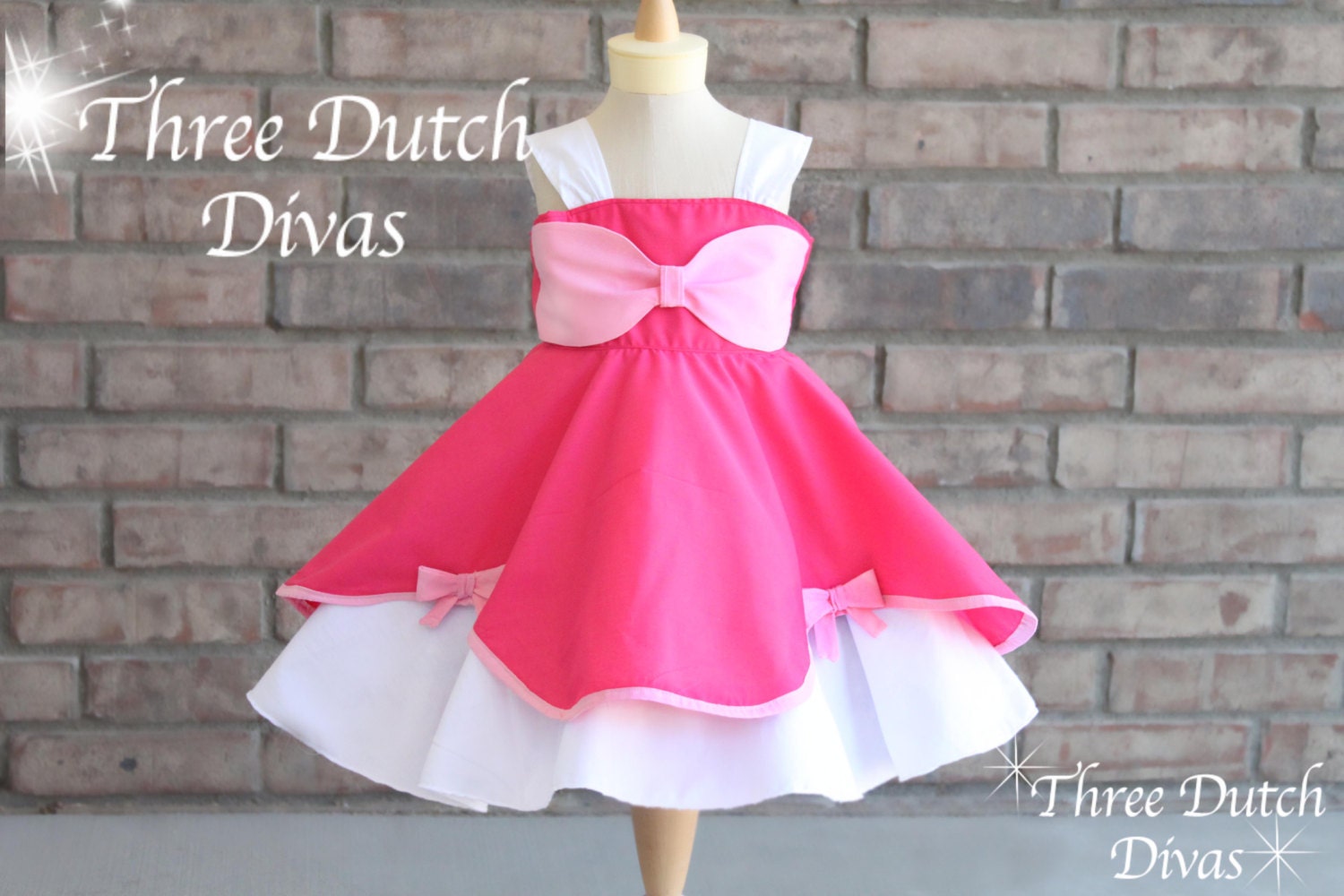 Cinderella Inspired Mice Made Pink Costume Dress 4t 6 Custom