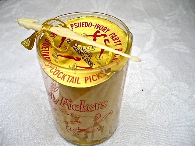 Party Picks, Hors D’Oeuvres, Pseudo-Ivory – For Gracious Entertaining ...