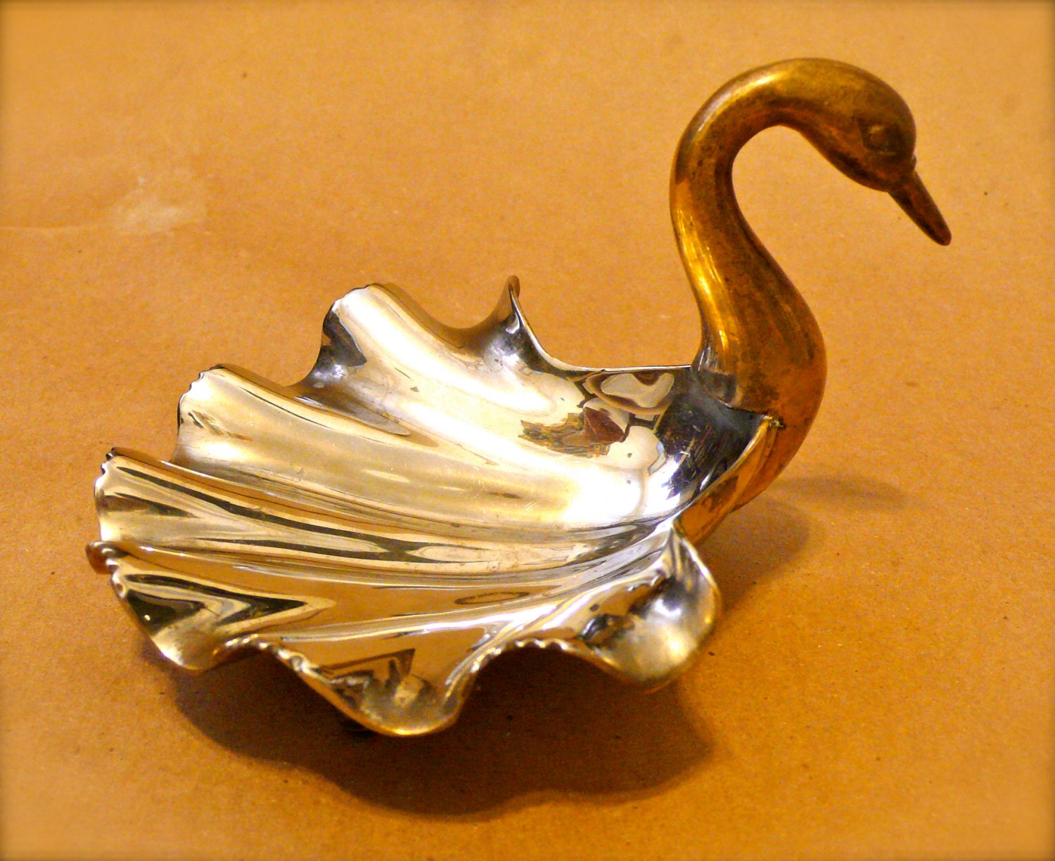 Vintage Brass and Silver Swan DIsh Soap Dish – Haute Juice