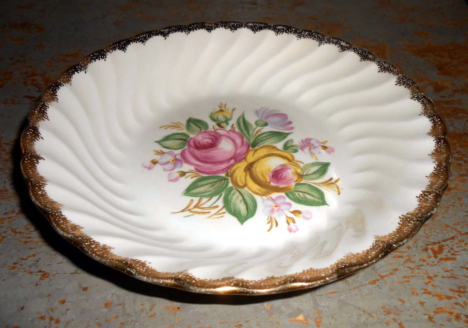 Vintage Bowl, Royal China, Quban Royal, Salad Bowl, Soup Bowl, Serving ...