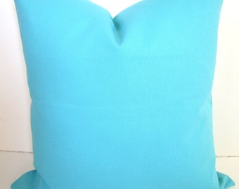 TURQUOISE Pillows Teal Pillows Blue Throw Pillow Covers