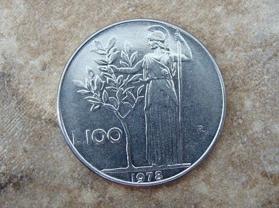 1978 Italian REPVBBLICA ITALIANA 100 Lire