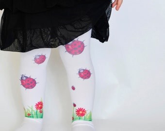 Design Tights With ClockTrend Girls Leggings Stockings Hand