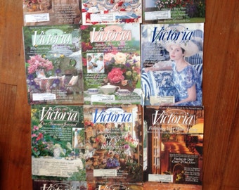 Victoria magazine | Etsy