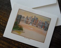 Popular items for bridge note card on Etsy
