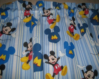 Mickey mouse valance | Etsy