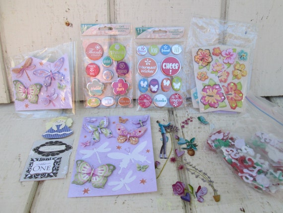 Items similar to Scrapbook Stickers, 3D - Scrapbook Supplies on Etsy