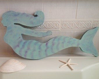 Mermaid wall decor | Etsy