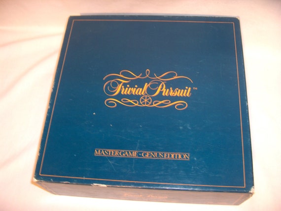 Original TRIVIAL PURSUIT Master Game Genus Edition By OurLeftovers original-trivial-pursuit-master-game-genus-edition-by-ourleftovers
