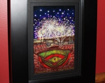 Popular items for fireworks art on Etsy