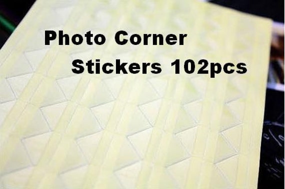 corner sticker transparent album sticker adhesive embalishment