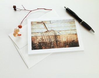 Rustic greeting card | Etsy