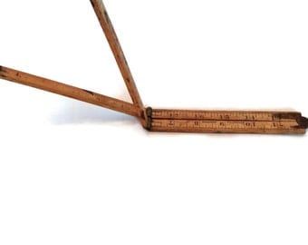 Popular items for wood folding ruler on Etsy