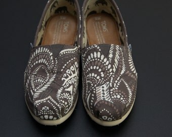 Custom Painted Shoes & Wood Keychains & Digital by WalkingInRoses