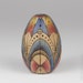 Clockwork Wood Easter Egg Heirloom Pysanky multicolored